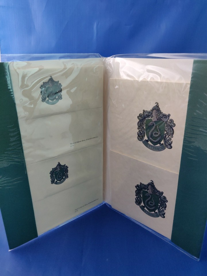 Wizarding World of Harry Potter Universal Studios Sytherin Stationary ...