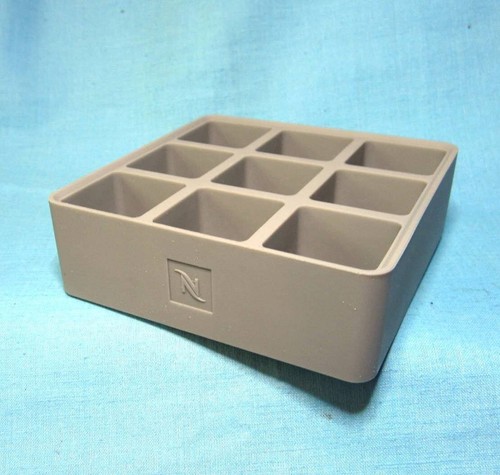 Nespresso Barista Single Ice Cube Tray - Made in Italy Grey, Excellent ...