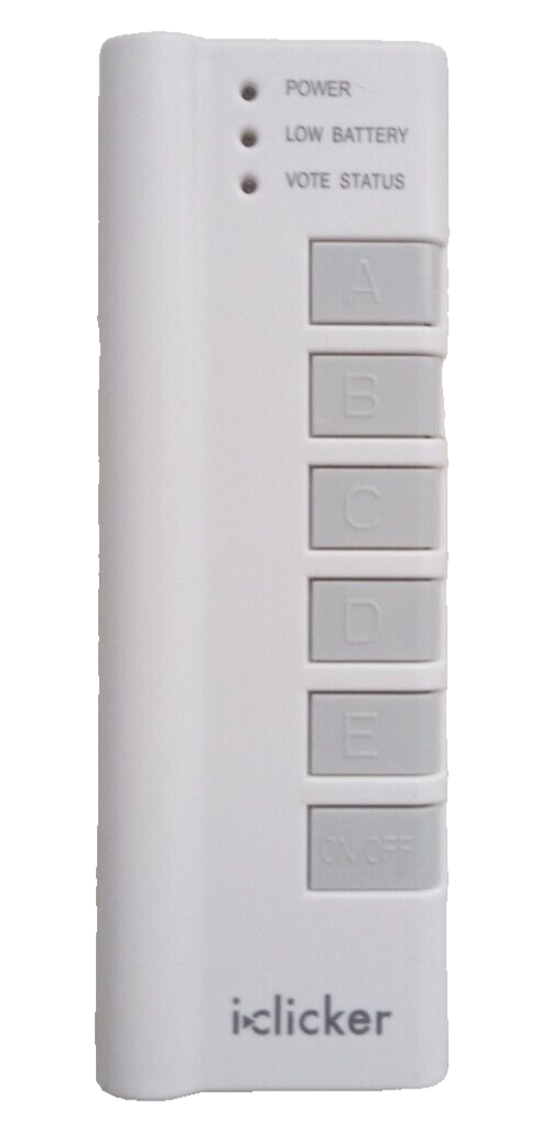 iClicker 1st Edition/Generation Student Remote Control Classroom ...