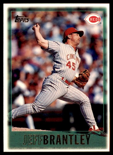 1997 Topps Jeff Brantley Baseball Card Cincinnati Reds #188 | eBay