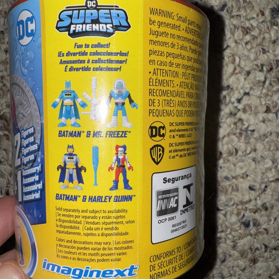 DC Color Changers Batman and Two-Face Mini-Figure 2-Pack Factory Sealed ...