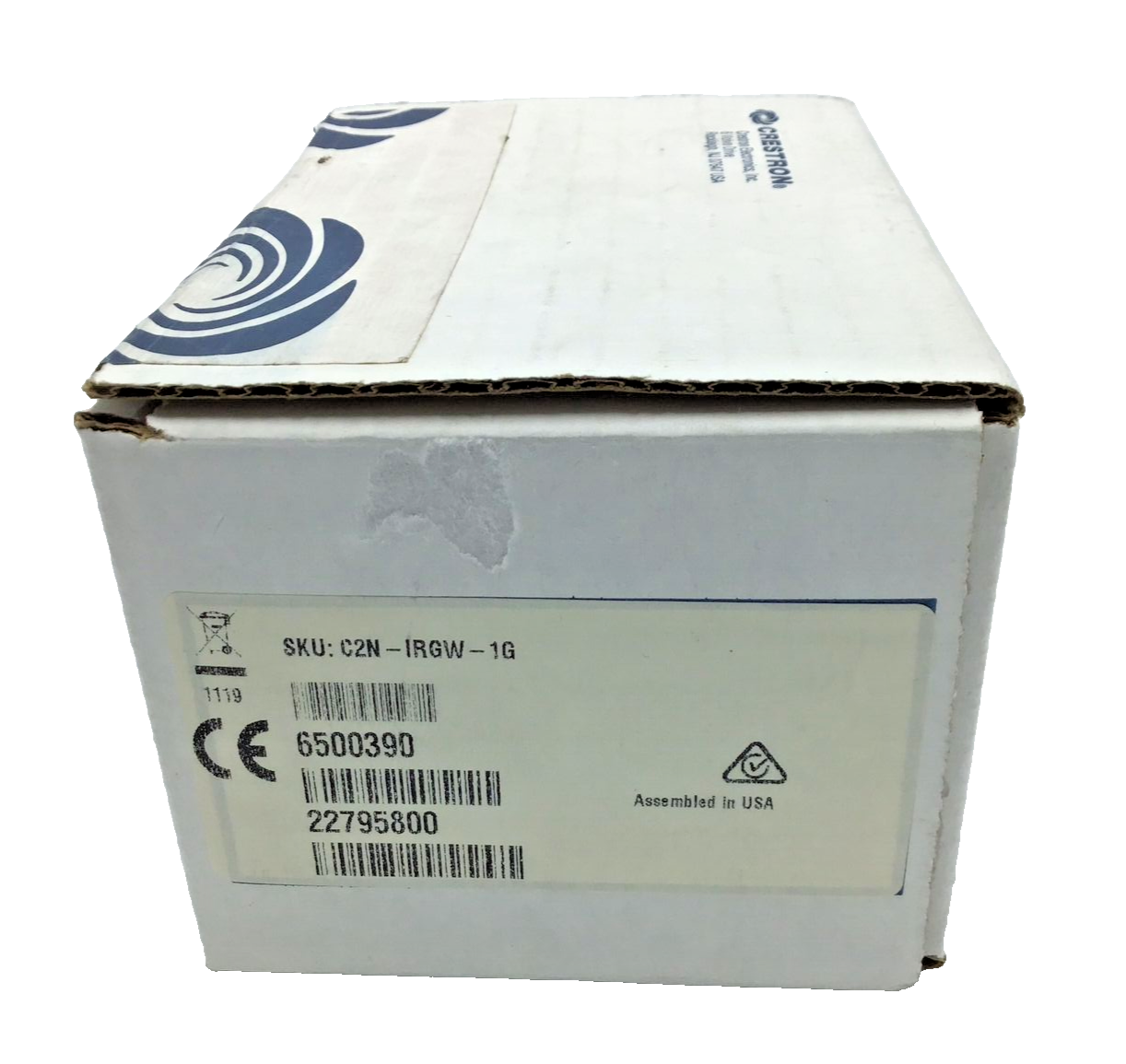 NEW Crestron C2N-IRGW-1G Wall Mount IR Gateway | eBay