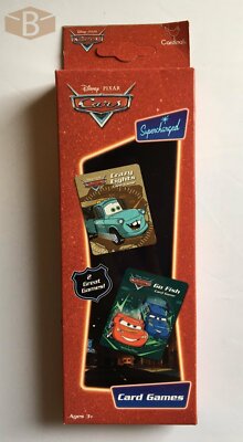 Disney Cars Supercharged Card Games. Crazy 8's and Go Fish. Printed by ...