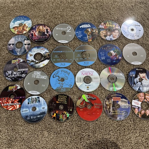 Lot of 25 DVDs – Disc Only | Dragonball, Disney, Matrix & More | eBay
