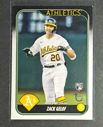 2024 Topps Zack Gelof RC Lot of 8.Variety of Paralells,Short Print ...