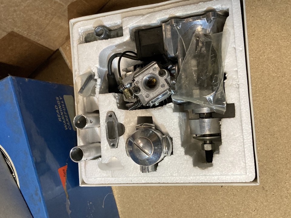 *NEW* WORLD ENGINES - MALONEY 100 17CC GAS R/C MODEL AIRPLANE ENGINE W ...