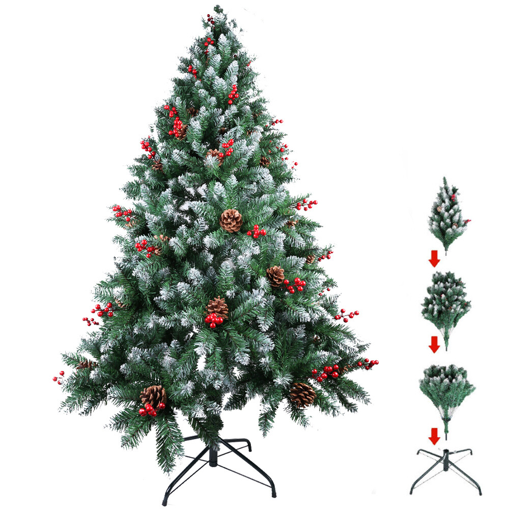 180cm Künstlicher Weihnachtsbaum Christbaum Tannenbaum Dekobaum ...