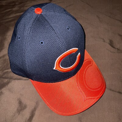 Chicago Bears NFL GSH New Era 39THIRTY Fitted Hat Med/large "C" Logo | eBay