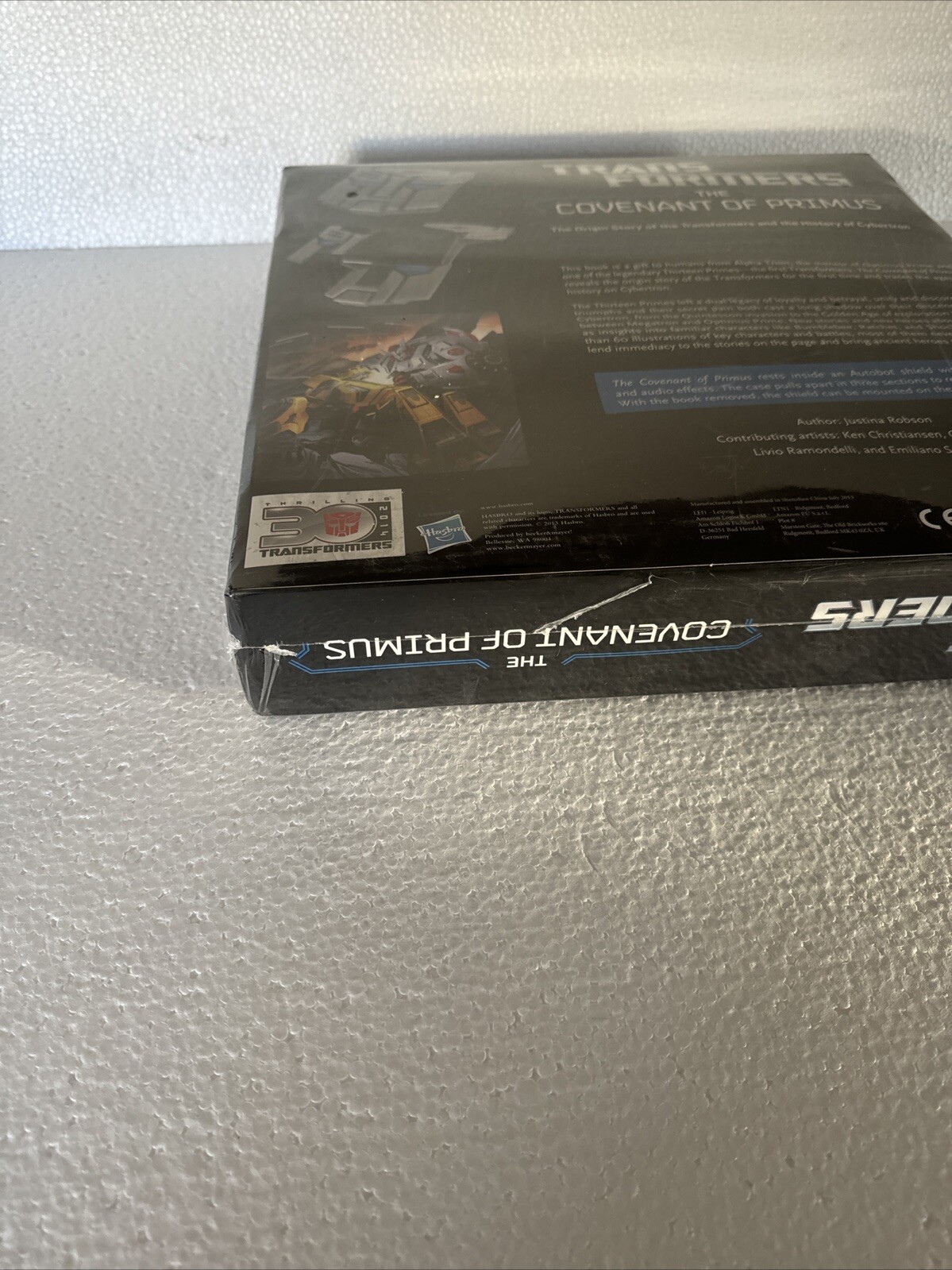 Transformers : The Covenant of Primus by Justina Robson (2013, Trade ...