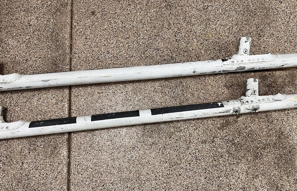 Bell 206B Helicopter Landing Gear Skid Tube Assemblies **PN 206-320-202 ...
