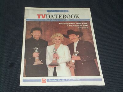 1996 APRIL 21 SUNDAY TELEGRAM TV DATEBOOK MAGAZINE - COUNTRY MUSIC ...