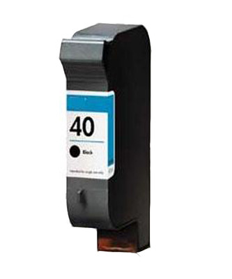 Compatible With HP 40 Designjet 488ca 650c ps 650cd Black Ink Cartridge ...