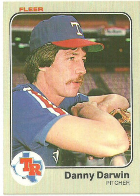 DANNY DARWIN TEXAS RANGERS #565 - FLEER NM-MT 1983 | eBay