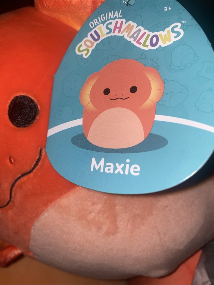 Squishmallow Maxie the Frilled Neck Lizard 8 inch Hard To Find NWT ...