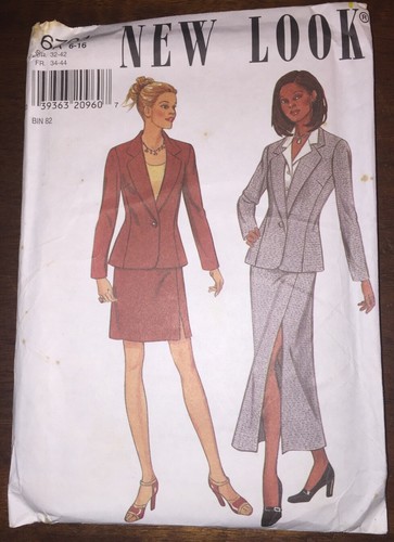 New Look Pattern 6701 - Ladies Jacket & Skirt Uncut | eBay