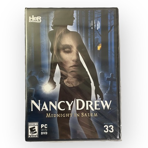 Nancy Drew Midnight in Salem PC Game New Mystery Sleuth Autumn Fall ...