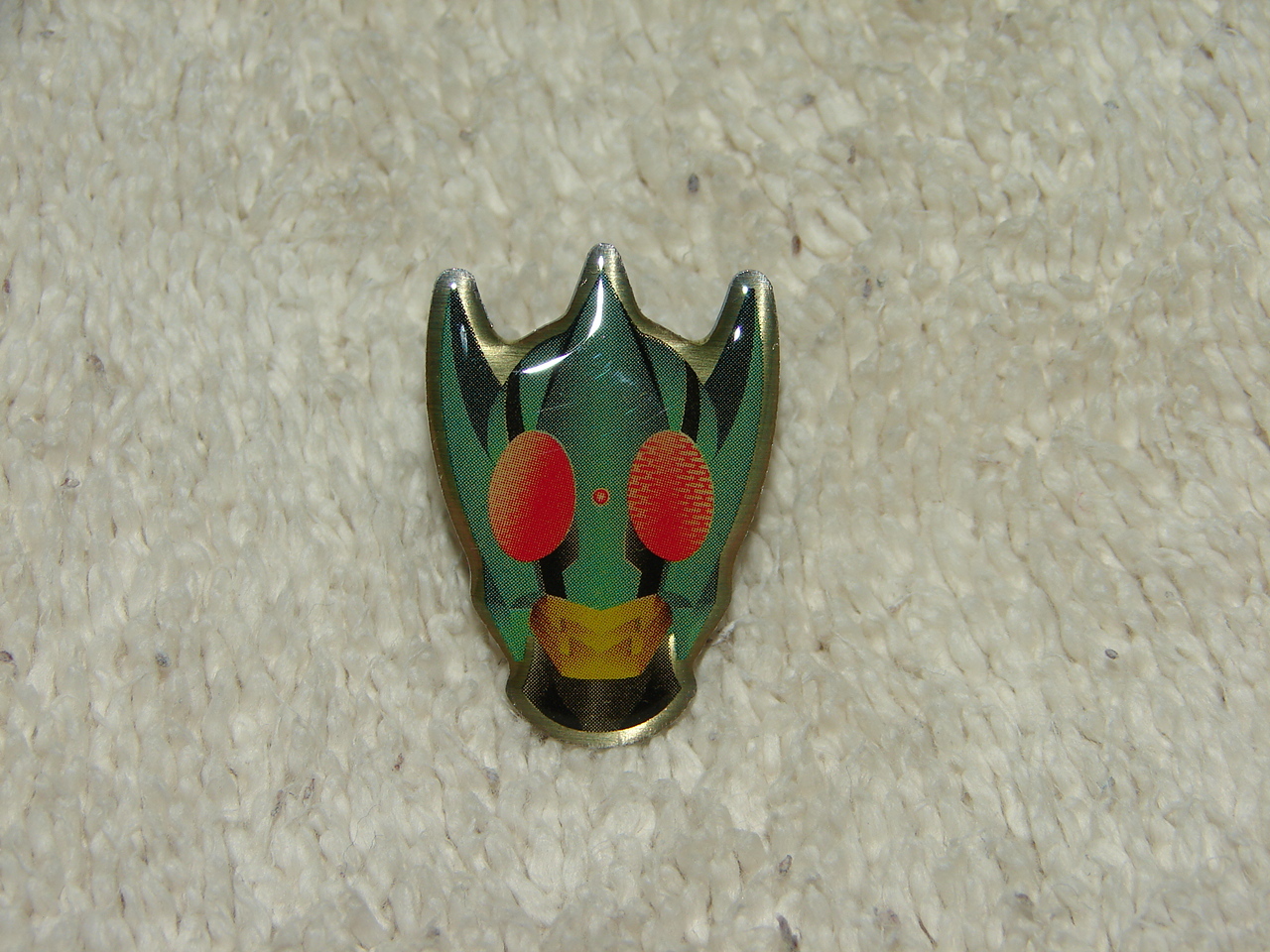 Kamen Rider Kickhopper Metal Pin - Masked Rider 10th Anniversary Set ...