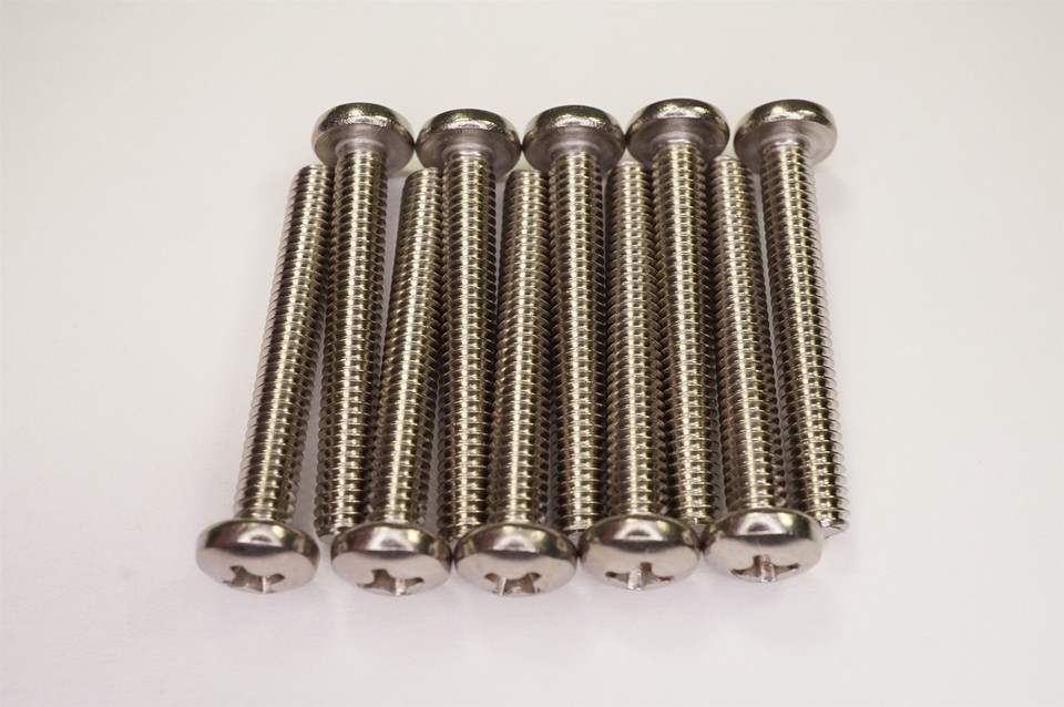 Lot of 15 MS51957-50 MIL Round Head Phillips Screws 8-32 x 1-1/4" 18-8 ...