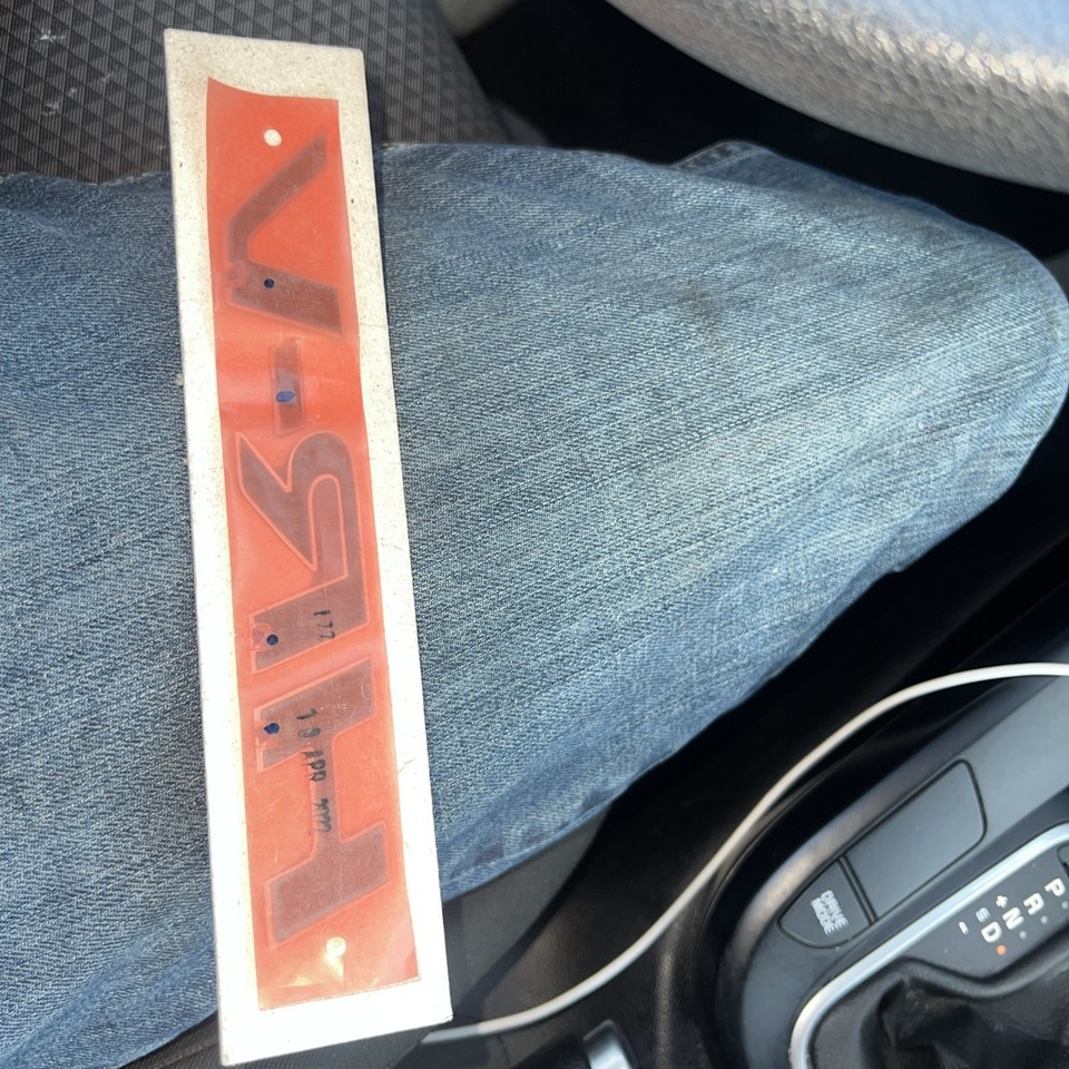 16-22 Honda HRV Emblem Rear Liftgate Chrome Badge Letters Nameplate ...