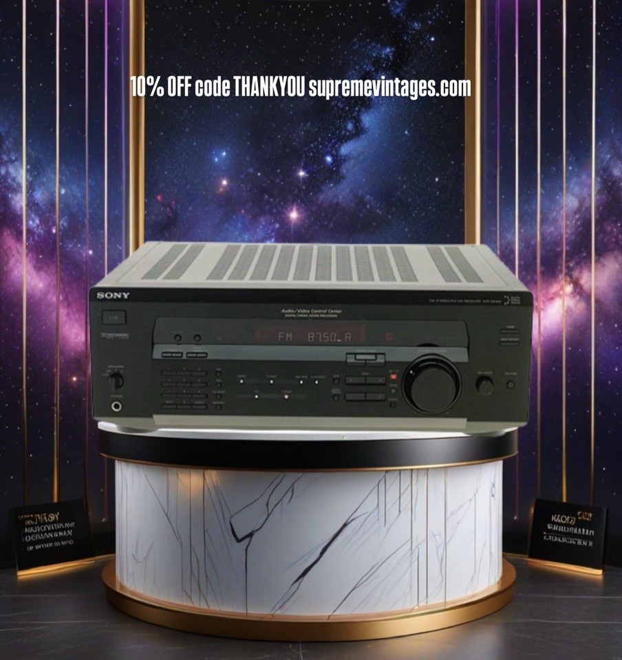 Sony STR-DE435 FM AM Stereo Receiver DSP 5.1 Hi-5147 POWERFUL BEAST NO ...