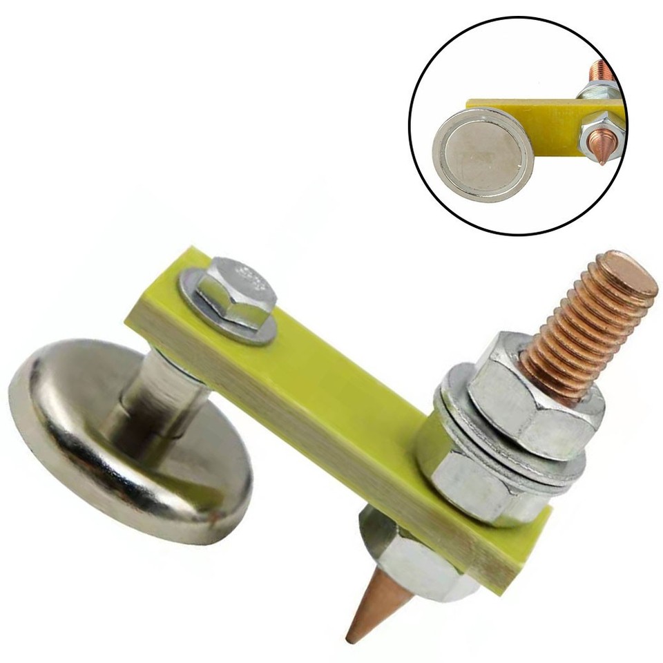 Welding Magnet Head Magnetic Support Clamp Holder Fixture Strong Welder ...