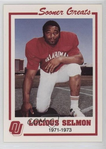 1988 Oklahoma Sooners Greats Lucious Selmon 22 Ebay