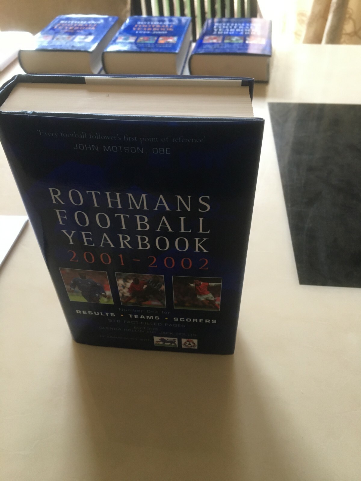 ROTHMANS FOOTBALL YEARBOOK Hardback edition 2001/2002 | eBay UK
