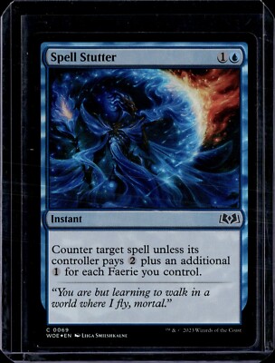 Spell Stutter - 69 - Foil - WOE - NM - MTG Magic The Gathering | eBay