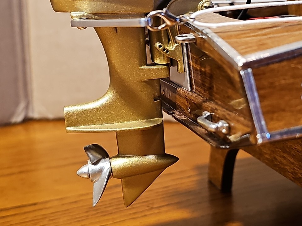 1954 Switzer Craft Baby Bullet & Mercury 20H Scratch Built Model Boat K ...