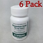 (6PK) Cypress Magnesium Oxide 400 mg, 120 Tablets 360258171014VL ...