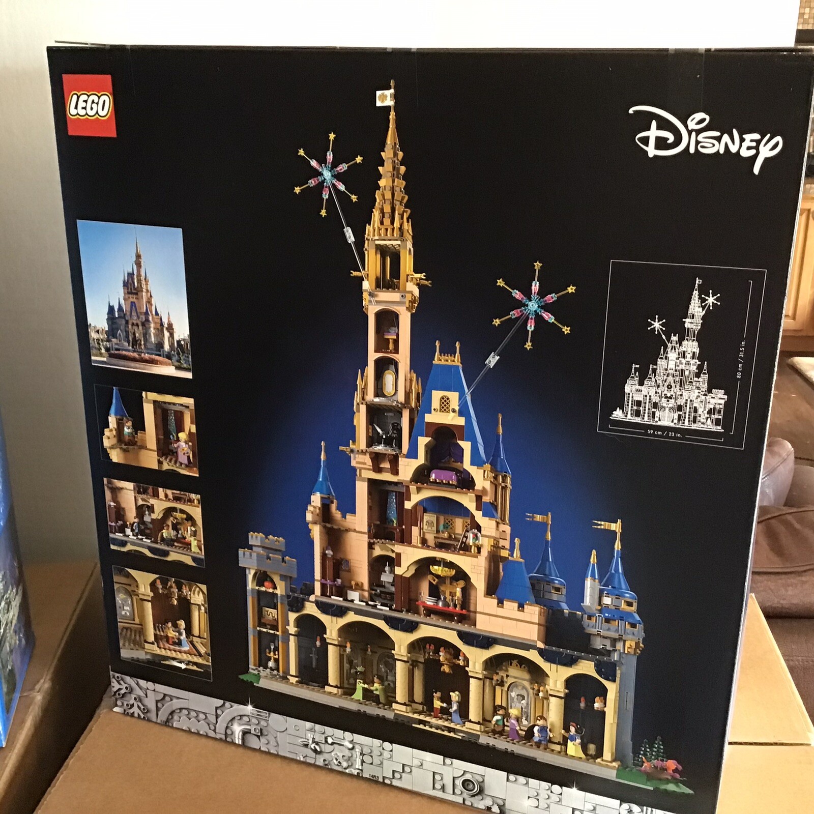 Lego Disney Collection 71040 Disney Castle & 43222 Disney 100th Anniv ...