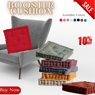 Armchair BOOSTER CUSHION Seat Pad Floor Chair Riser Cushions For ...