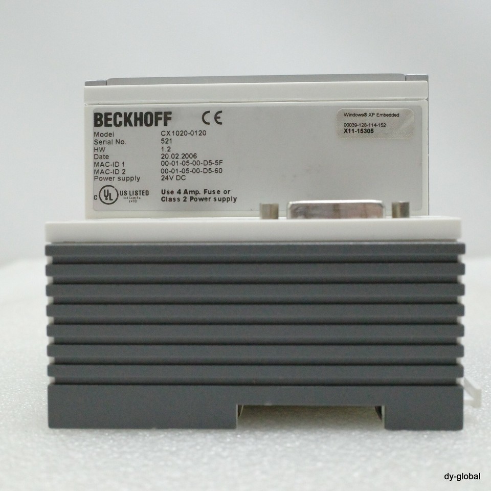 BECKHOFF Used CX1020 CPU Module Assy KL2184 Output KL9010 ELEC-I-1488 ...