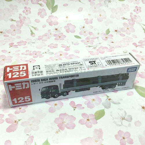 Takara Tomy Tomica N°125 Long Type Isuzu Camion Bois Giga 79541 JAPON ...