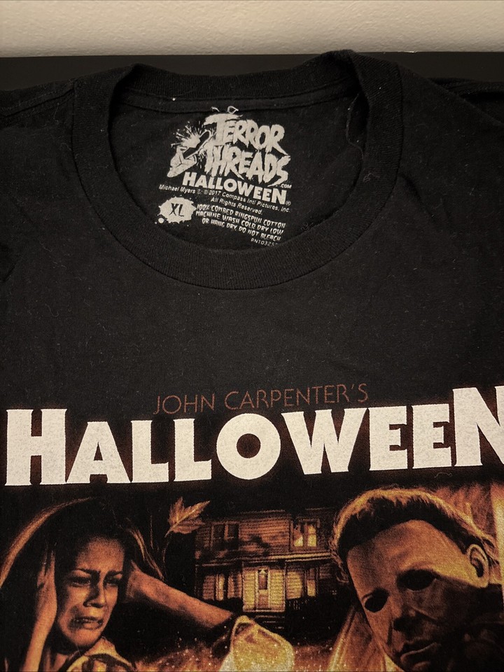 Terror Threads Halloween T-Shirt Size XL | eBay