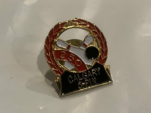 Calgary 5 Pin Bowling 250 Score Lapel Hat Pin BE | eBay