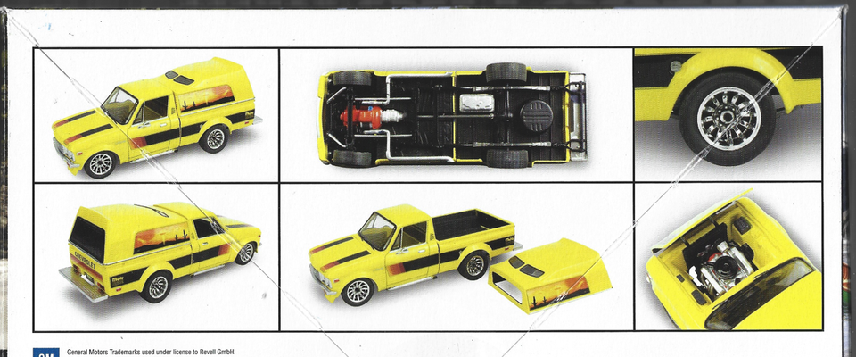 Monogram CHEVY LUV Street Pickup in 1/24 4493 ST (104) | eBay