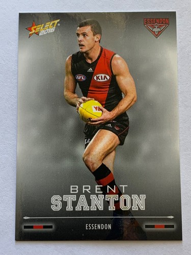 2016 AFL Select Footy Stars Common Card 'Brent Stanton' Essendon #62 | eBay