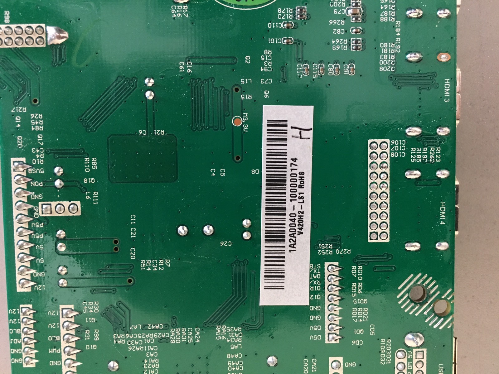 RCA MAIN BOARD T.RSC8.6B 11481 1A2A0040 42120RE01TC86BLNA0-A1 FOR ...