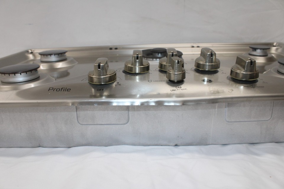 GE Profile PGP9036SLSS 36" Built-In Gas Cooktop in Stainless Steel | eBay