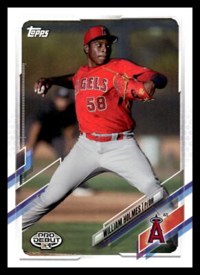 2021 Topps Pro Debut #PD-6 William Holmes AZL Angels | eBay