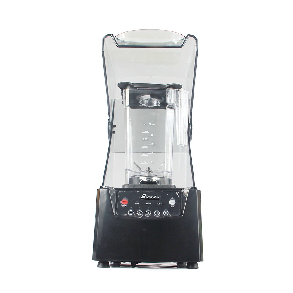 2600W Heavy-duty Commercial Blender With Shield Quiet Sound Enclosure 1 ...