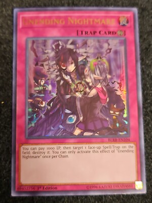 Unending Nightmare BLRR-EN104 1st ED Ultra Rare NM | eBay