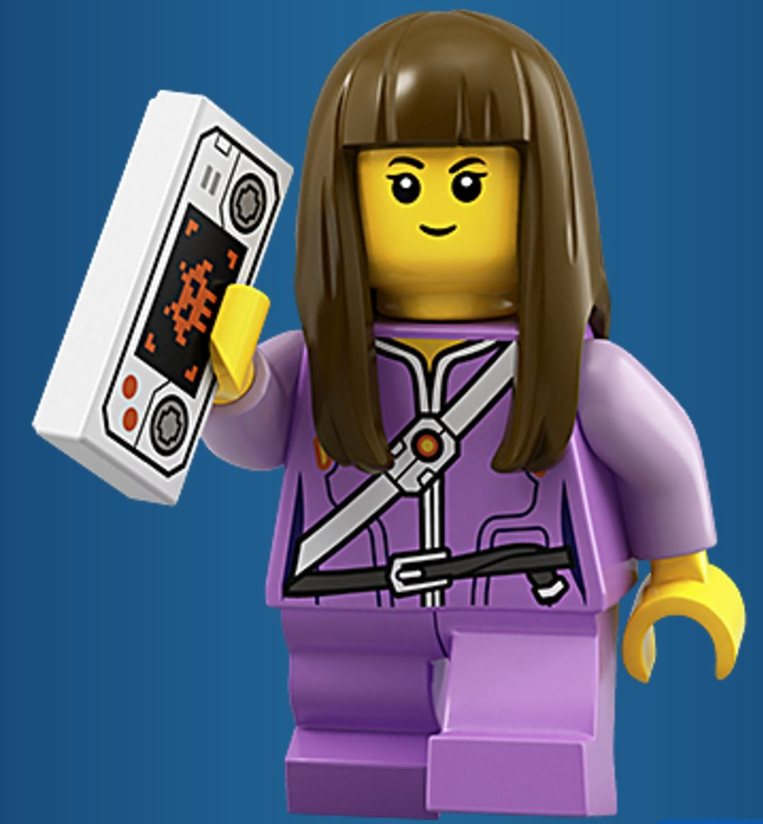 Genuine LEGO Ava Minifigure - Comes with Game Pad | eBay