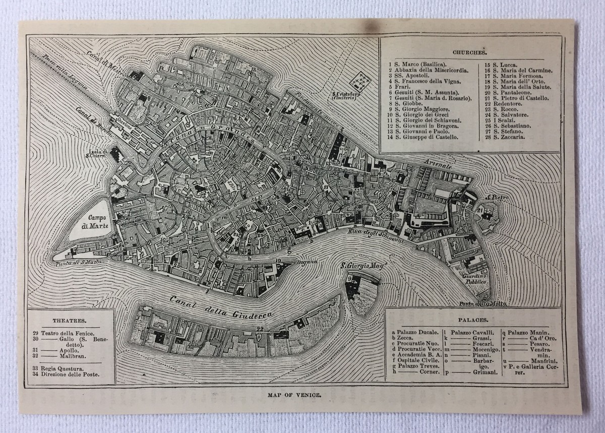 Questura Venice Map Italy Map Surveys Modern Venice Architecture, From