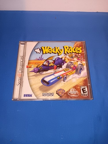 Wacky Races Sega Dreamcast Game - Disc Has A Lot Of SRATCHES - UNTESTED ...