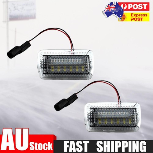 2 Pcs Welcome Lamp Anti-collision Car Courtesy Step Lamp for Toyota ...