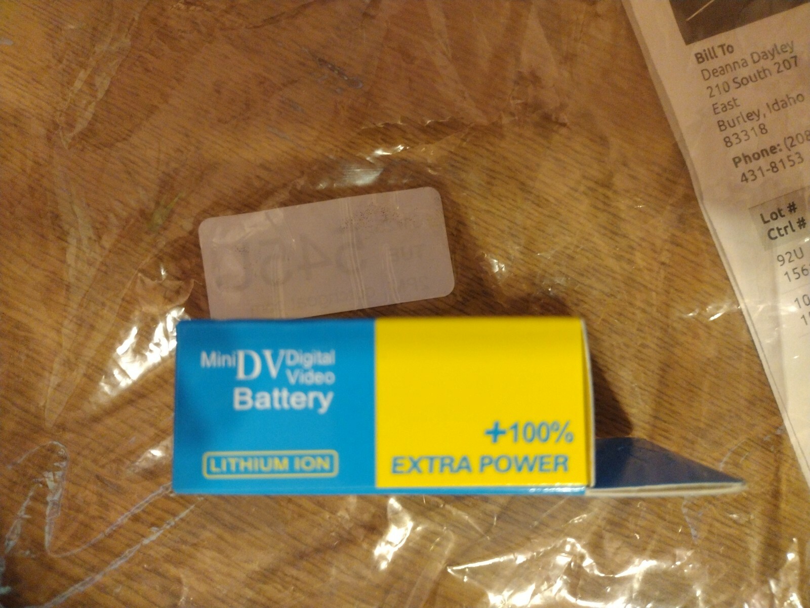 Digital Video Camera Digital Power Mini DV Battery Pack Lithium, For ...