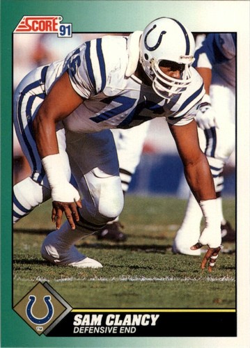 1991 Score NFL Sam Clancy #262 | eBay