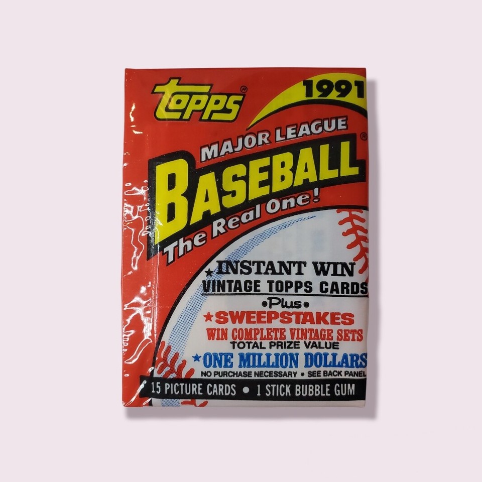 TOPPS 1990-2023 Unopened Baseball Card Packs Sealed MLB You Pick ...